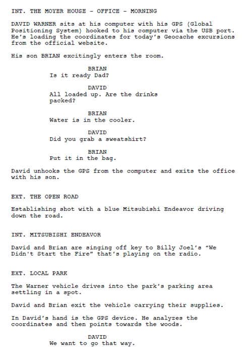 14 Short Film Script Template DocTemplates
